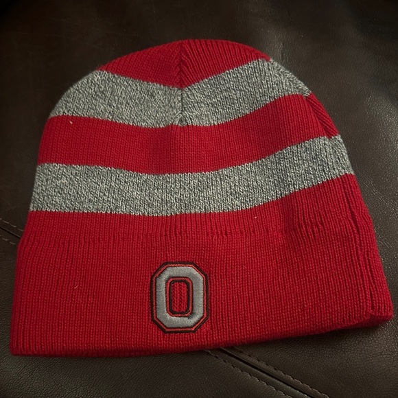 Collegiate Pacific | Accessories | Block O Ohio State Buckeyes Beanie ...